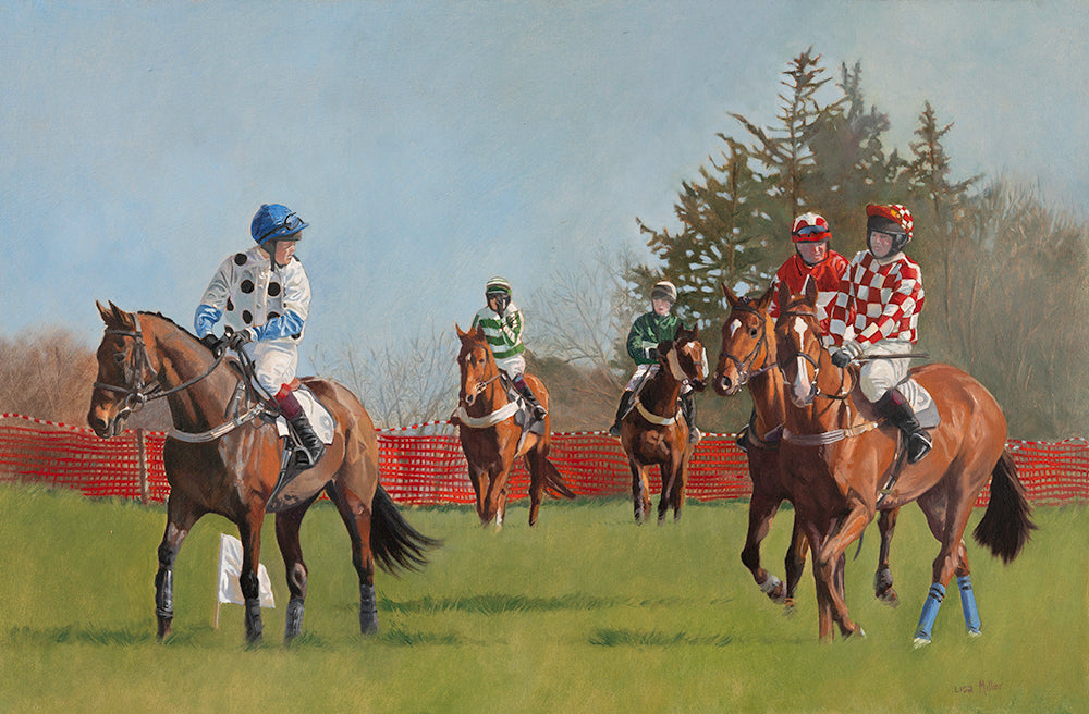 Talking Point, Original Oil – Lisa Miller Fine Art